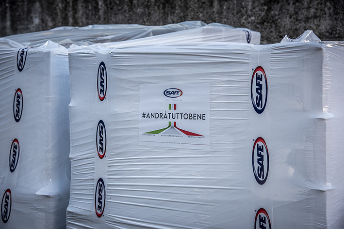 Safe Srl va in aiuto delle RSA e delle associazioni di volontariato ...